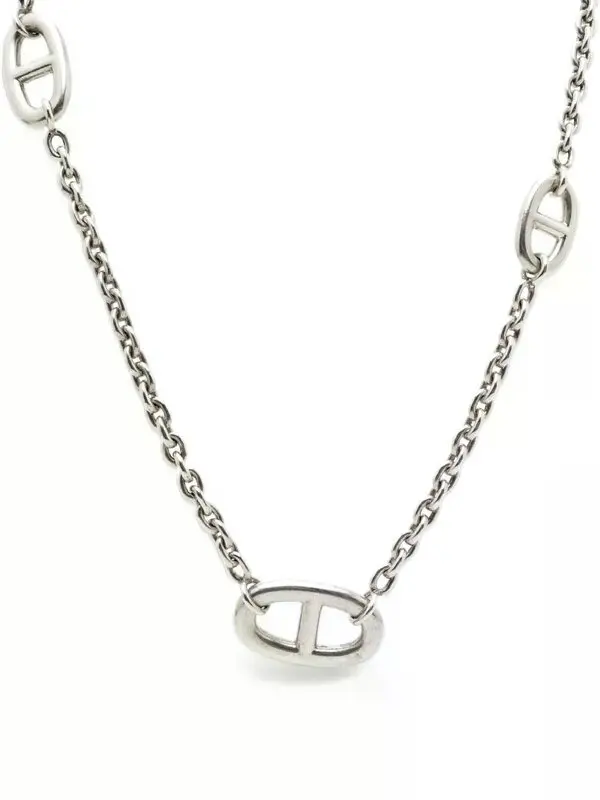 Hermès Farandole Station Necklace - Silver