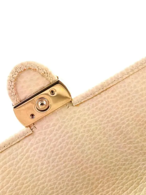 Gucci Interlocking Wallet On Chain Leather Crossbody Bag