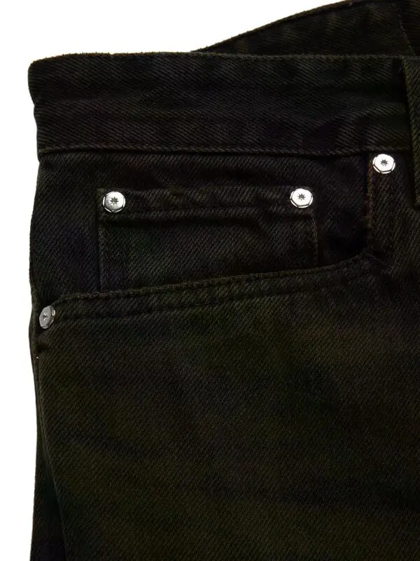 PDF Faded Straight-leg Jeans