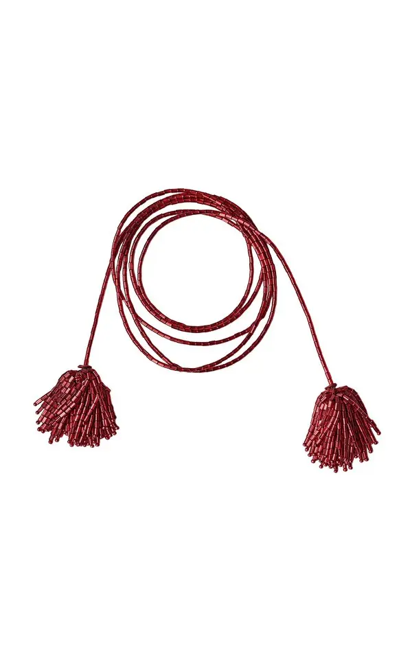 SHANNON BOND Ruby Mystic Necklace - Red