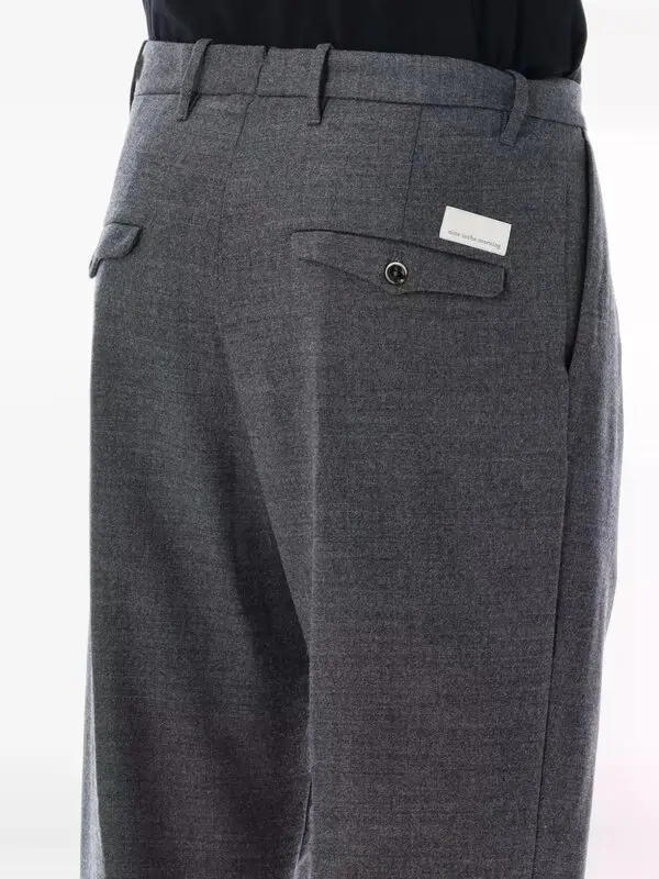 NINE:INTHE:MORNING Pleated Straight-leg Trousers