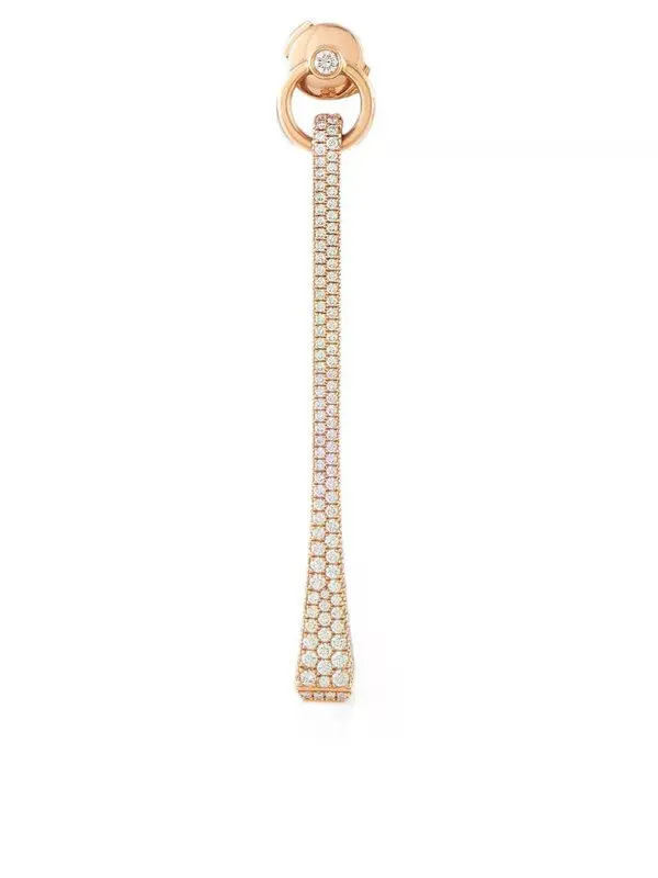 Hermès Clou De Forge Diamond Drop Earrings