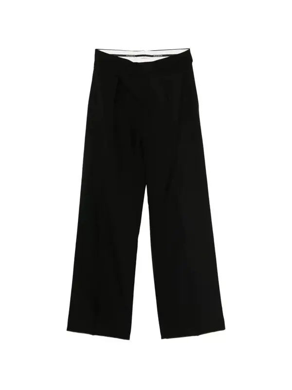 JW Anderson Straight-leg Trousers - Black