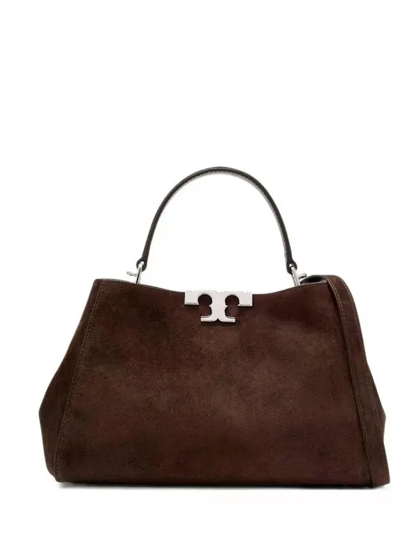 Tory Burch Medium Eleanor Suede Satchel - Brown