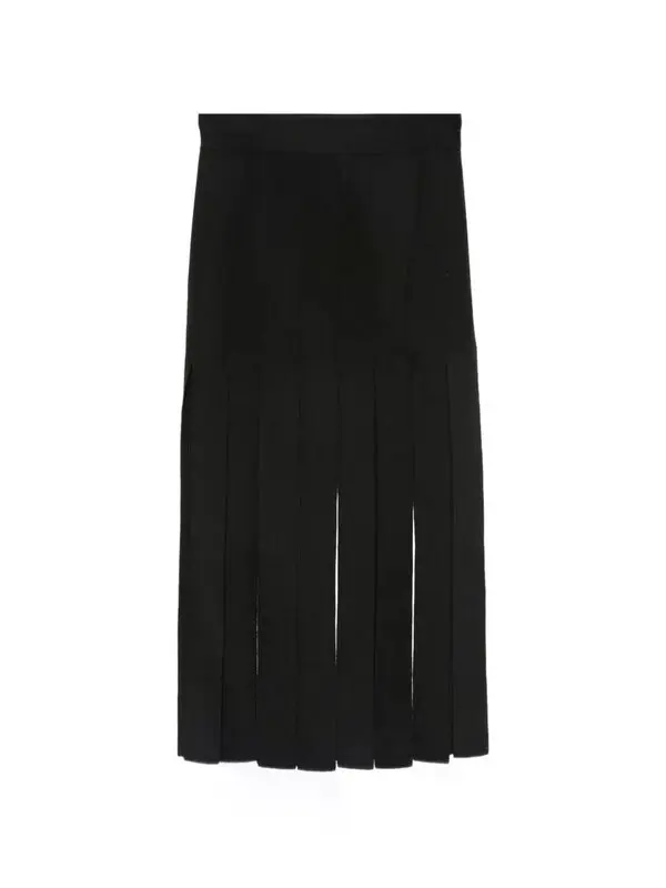 LISA YANG Pannelli Panelled Skirt - Black