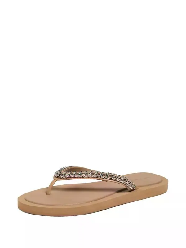 Tory Burch Kira Chain-link Flip Flops