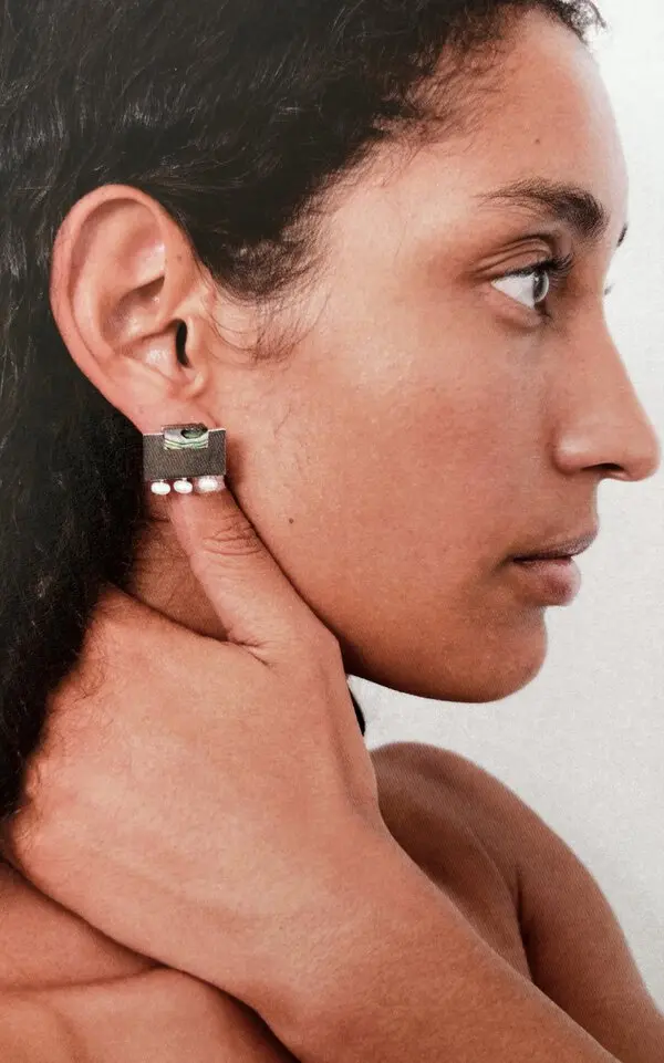 SHANNON BOND Abalone Antonia Earrings