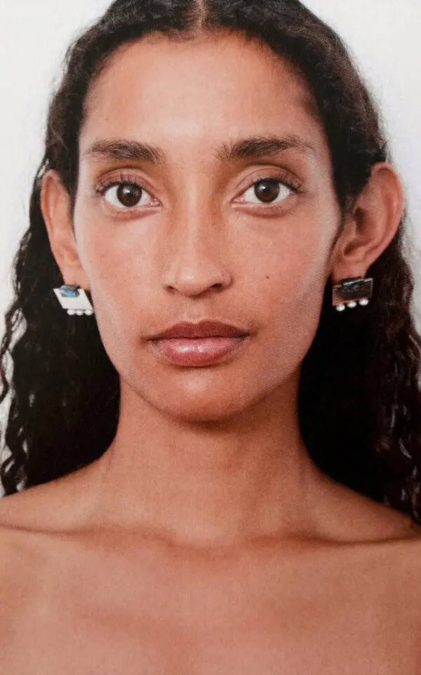 SHANNON BOND Abalone Antonia Earrings