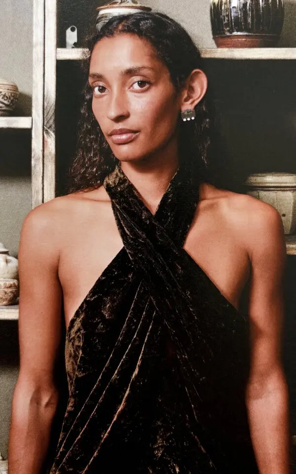 SHANNON BOND Abalone Antonia Earrings
