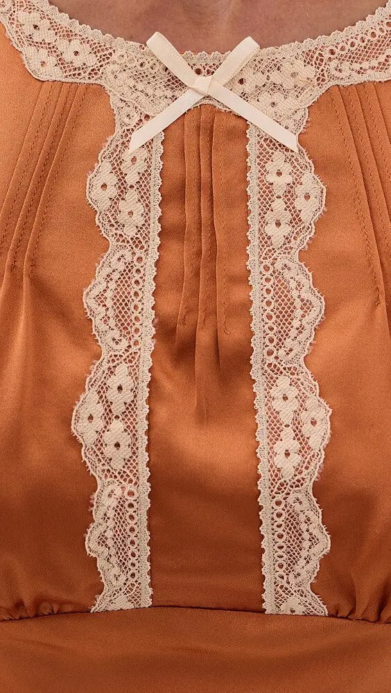 REFORMATION Ariette Silk Dress