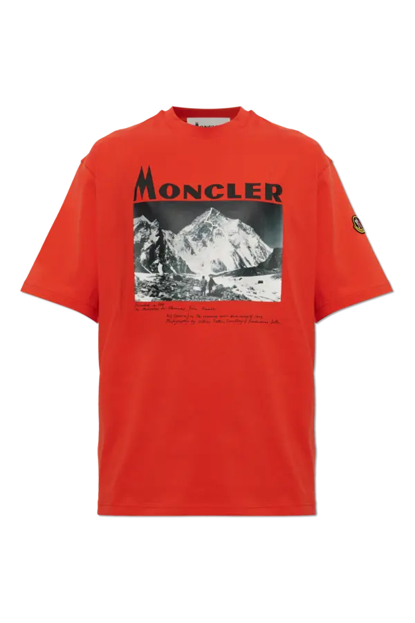 Moncler Logo T-shirt - Red