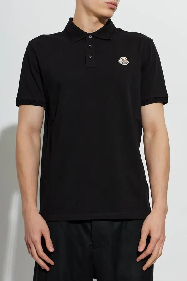 Moncler Logo-patch Polo Shirt