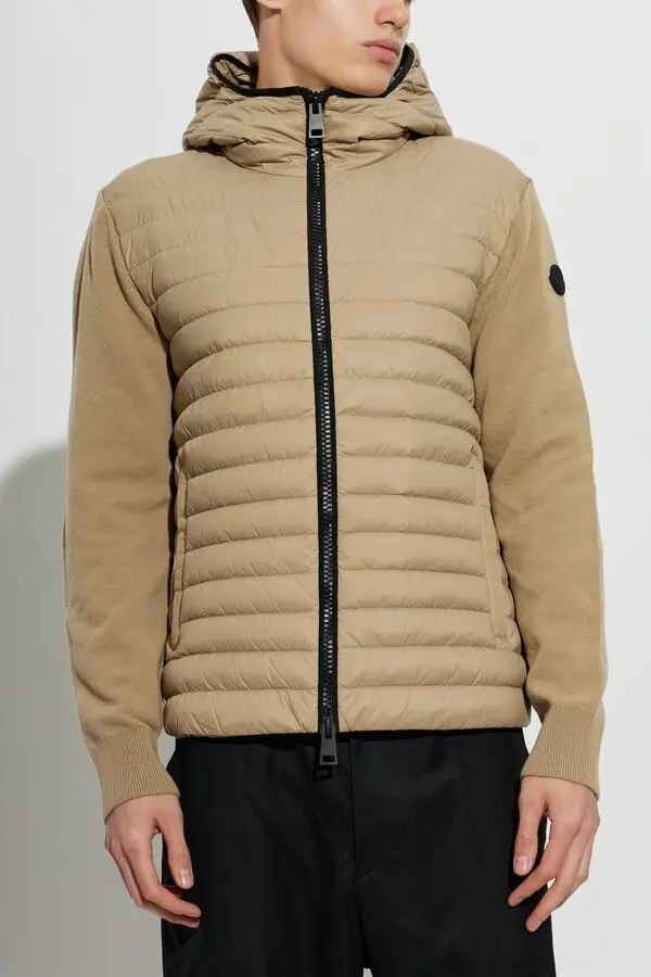 Moncler Quilted-front Cardigan