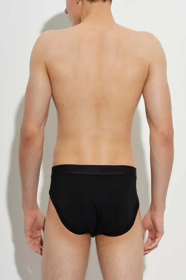 Moschino Logo Briefs Two-pack