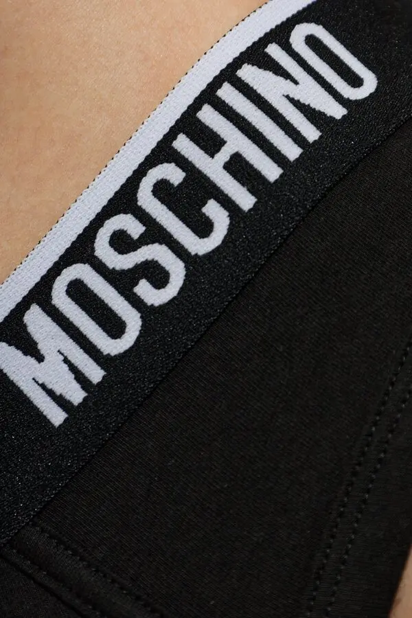 Moschino Triple Pack Logo Briefs