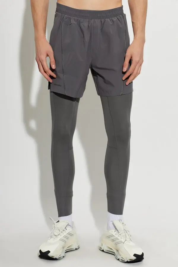 Adidas Gray Base Layer Leggings