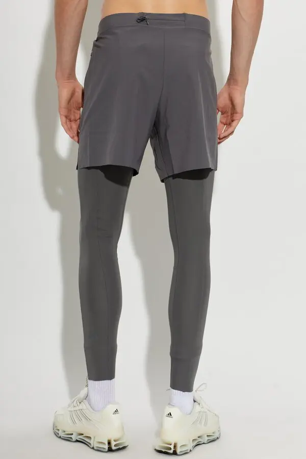Adidas Gray Base Layer Leggings