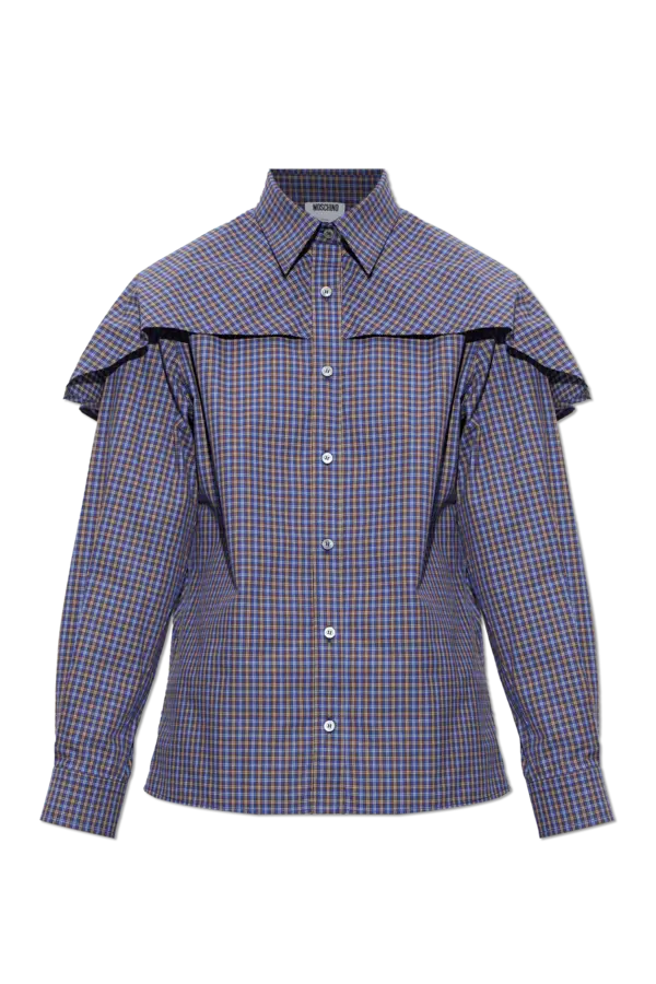 Moschino Checked Shirt - Multicolour