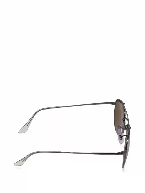 Ray-ban Marshal Aviator-frame Sunglasses - Silver