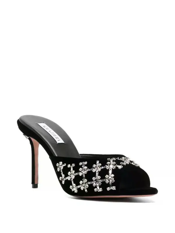 AQUAZZURA Sugar Mule Sandals