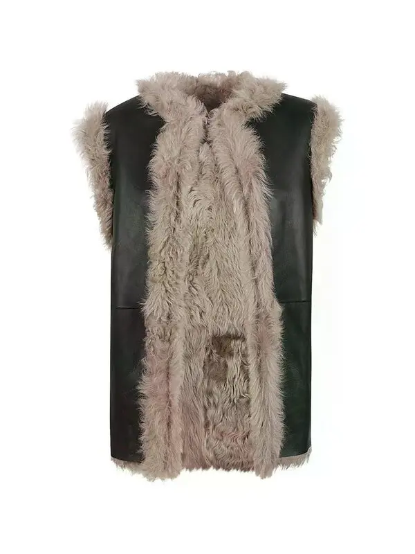 ENES Reversible Shearling Gilet