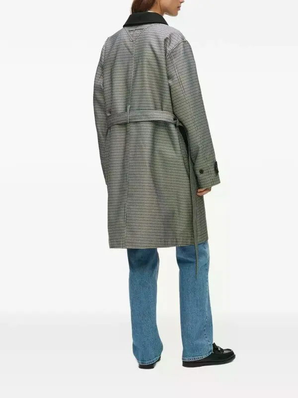 Karl Lagerfeld Ikon Reversible Waist-tie Coat