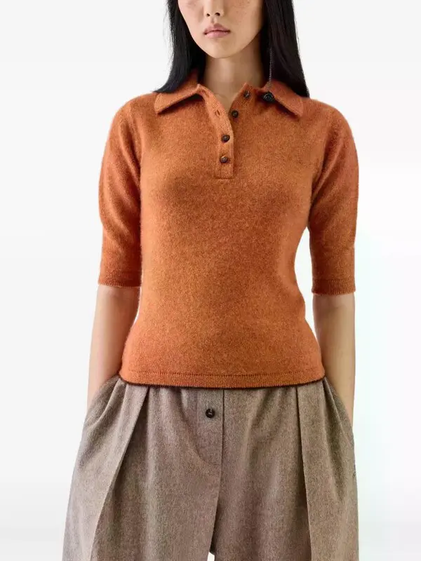 Jacquemus The Cachemire Polo Shirt