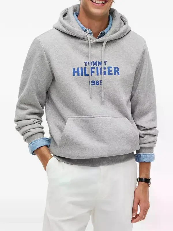 Tommy Hilfiger Logo-print Drawstring Hoodie