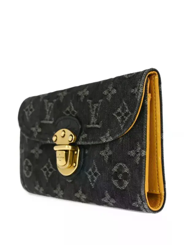 LOUIS VUITTON Amelia Monogram Denim Wallet