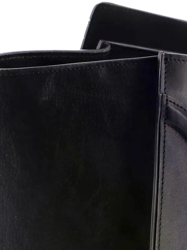 Celine Bicolor Luggage Bag Leather Mini Satchel