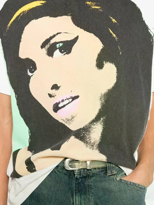 SAINT MXXXXXX X Amy Winehouse Graphic-print T-shirt