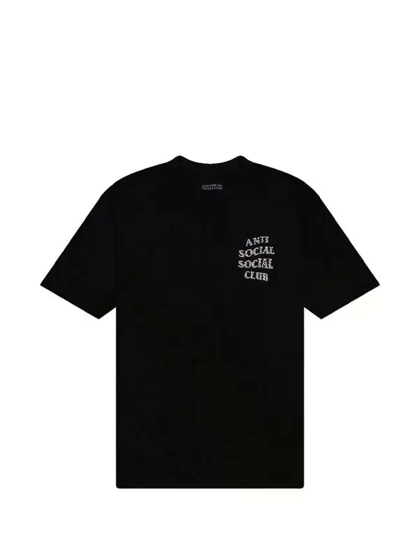 ANTI SOCIAL SOCIAL CLUB Rhinestone-embellished T-shirt - Black