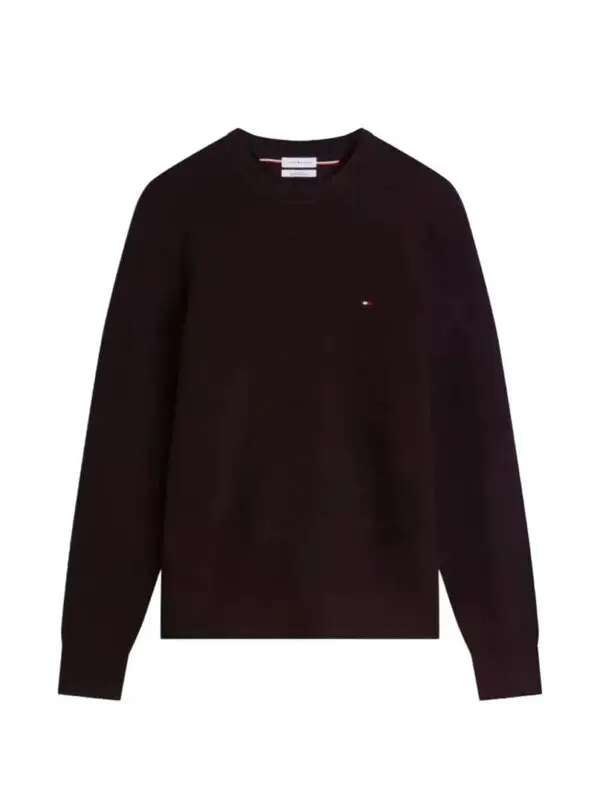 Tommy Hilfiger Logo-patch Waffle-knit Sweater