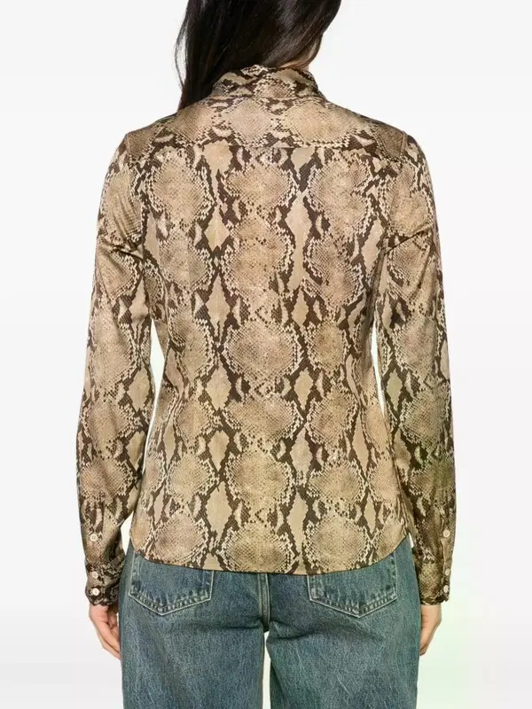ROBERT FRIEDMAN Agata Animal-print Shirt