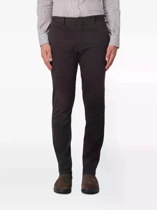 BROOKSFIELD Slim-fit Cotton-twill Trousers
