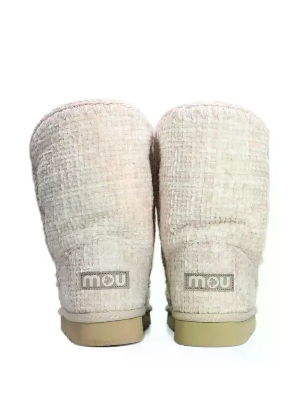 Mou Eskimo 24 Crochet-stitch Woven Boots