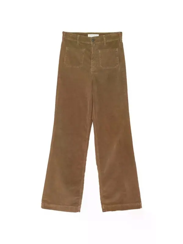 MAISON HOTEL Montesco Romeo Corduroy Wide-leg Trousers - Brown