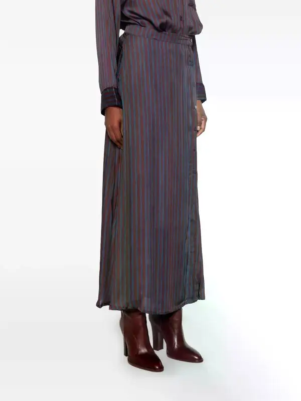 MAISON HOTEL Dreams Tana Striped Maxi Skirt