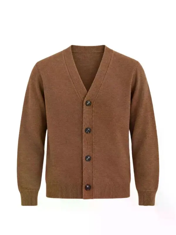 ALPHA V-neck Button-up Cardigan