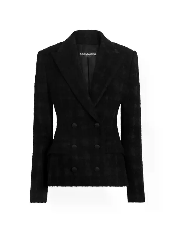 Dolce & Gabbana Double-breasted Wool-blend Blazer