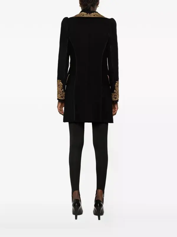 Emilio Pucci Embellished Double-breasted Coat