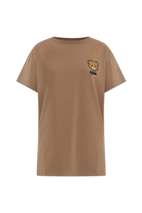 Moschino Oversized ‘active’ T-shirt - Brown