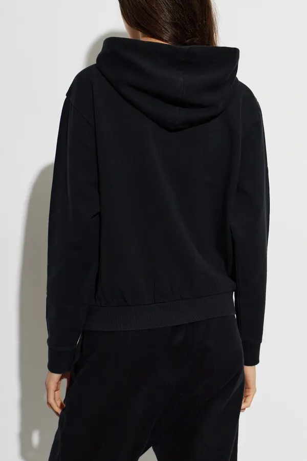 Moschino Zip-up Hooded Sweatshirt