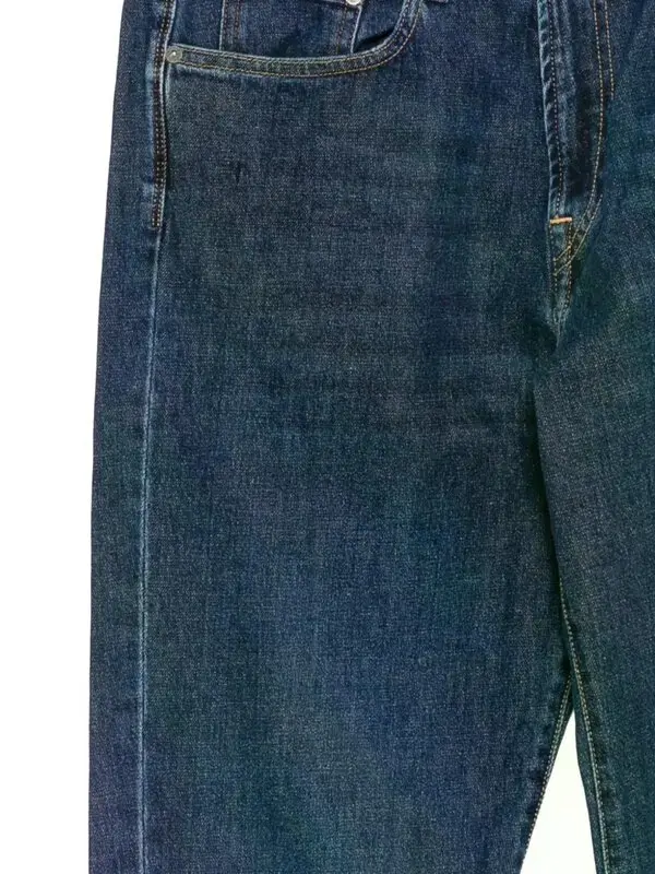 Paul Smith Logo-patch Tapered Jeans