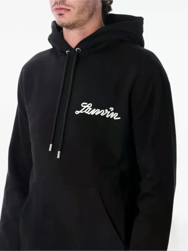 LANVIN Ribbon Hoodie In Cotton