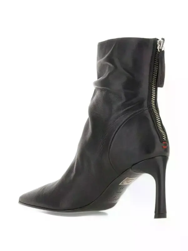 HALMANERA Jera26 Draped Ankle Boots