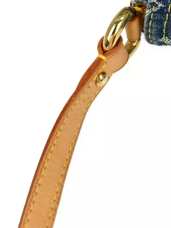 LOUIS VUITTON Mini Pleaty Monogram Denim Shoulder Bag