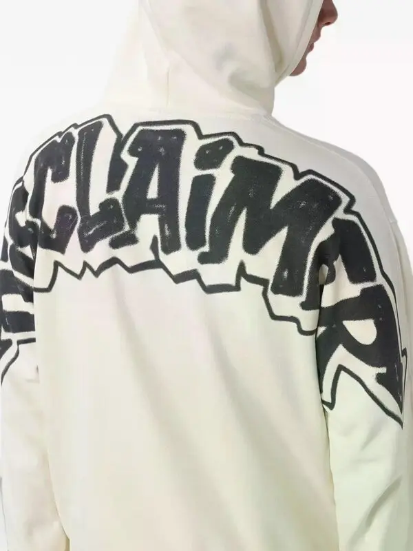 DISCLAIMER Logo-print Drawstring Hoodie