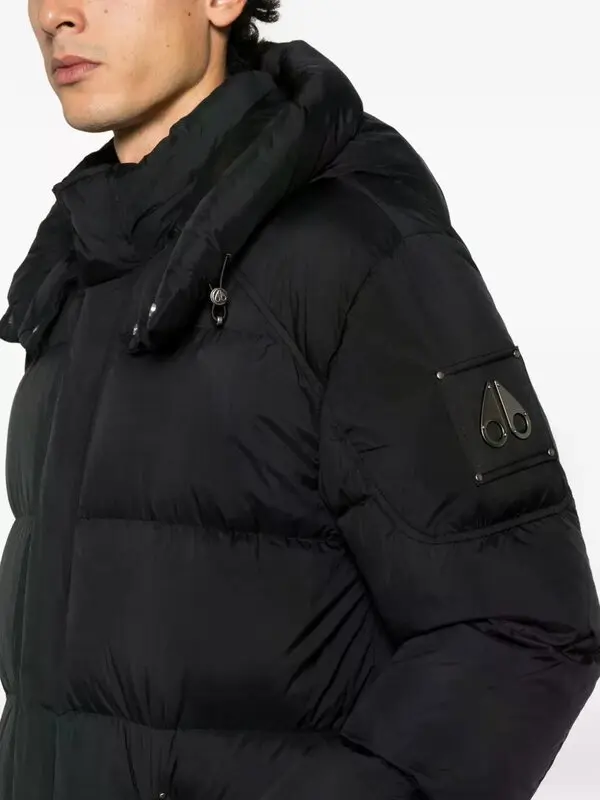 Moose Knuckles Quilted Hooded Jacket