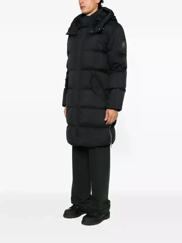 Moose Knuckles Quilted Hooded Jacket